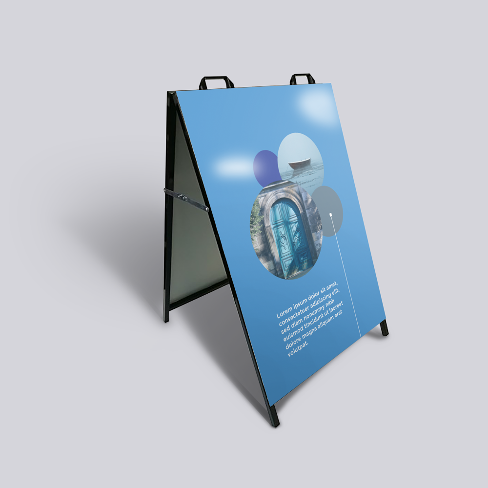 Economy A Frame Sign – One Display