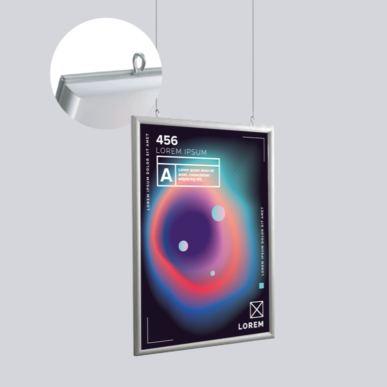 Double Sided Clickframe – One Display